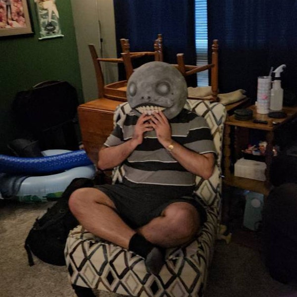 Nier: Automata-emil Head 3D Model/helmet - Etsy