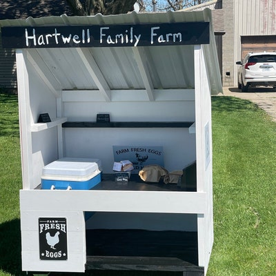 DIY Farmstand Plans Guide Tutorial PDF Driveway Roadside Veggie Flower ...