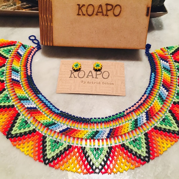 Unique Necklace, Colombia, Indigenous Jewelry, Indigenous Necklace ...