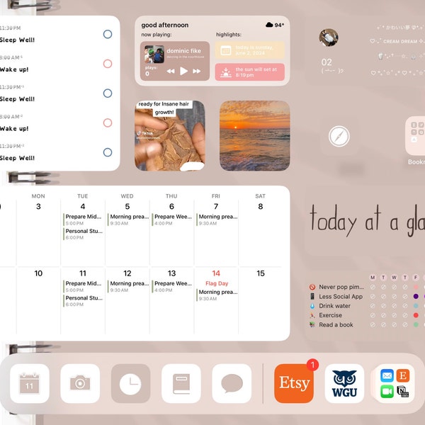 Neutral Ios18 Theme Pack for iPad & iPhone | 3,600 Biege iPhone Icons ...