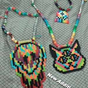 Disco Lines Perler - Baby Girl Inspired, Rave Perler, Festival ...