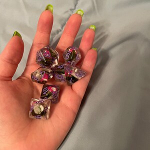 HEADHUNTER Dnd Dice Set for Dungeons and Dragons Ttrpg SKULL - Etsy
