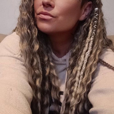 Viking Dreadlocks Dreadlock Ponytail Synthetic Dreadlocks on Elastic ...