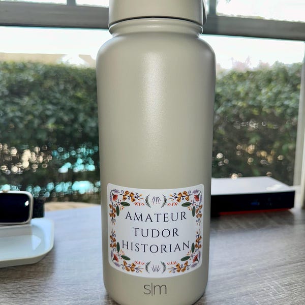 Amateur Tudor Historian Sticker - Etsy
