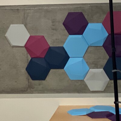 Decorative Soundproofing Tile PACK 50 TILES Acoustic Panel Studio Sound ...