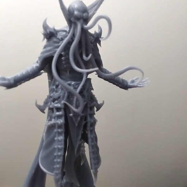 Mindflayers - Illithids - Mind Flayer - 28mm | 3d Printed Mini RPG ...