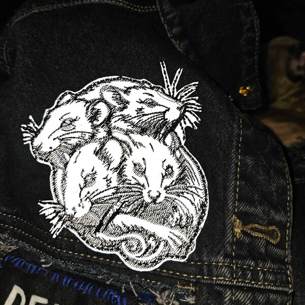 Plague Doctor Reflective Iron-on Embroidered Patch - Etsy