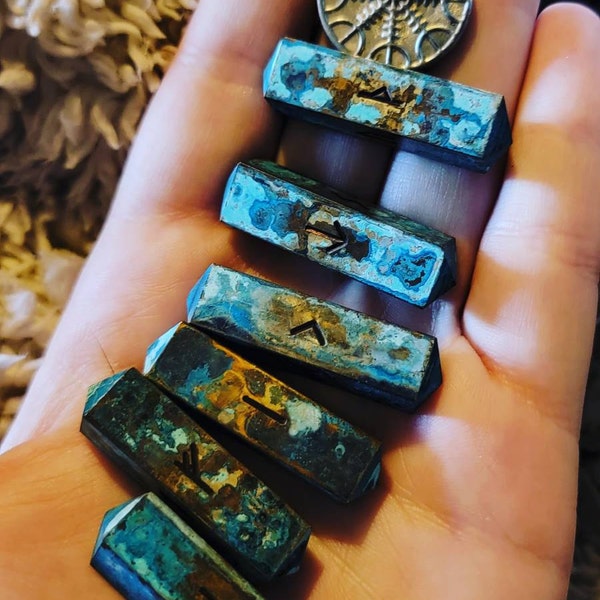 Rune Casters: Brass Runes for Role Playing Games, Scrying, and Magic - Etsy