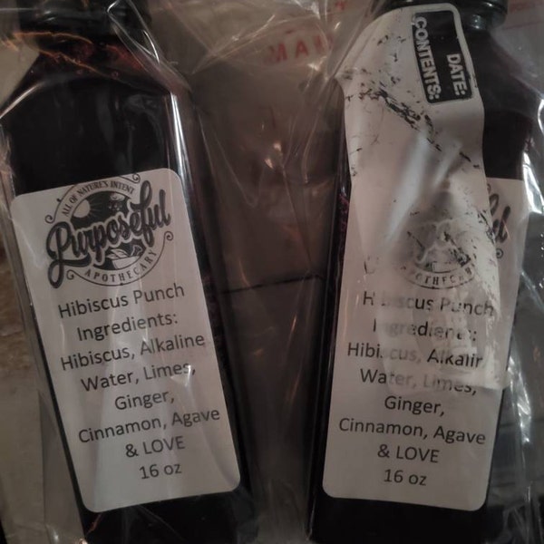 Hibiscus/sorrel/zobo/ Refreshing Alkaline Drink - Etsy