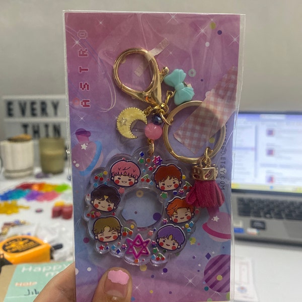 ASTRO Keychain / Key Ring / Astro Charm / Kpop Key Chain / Astro Kpop ...