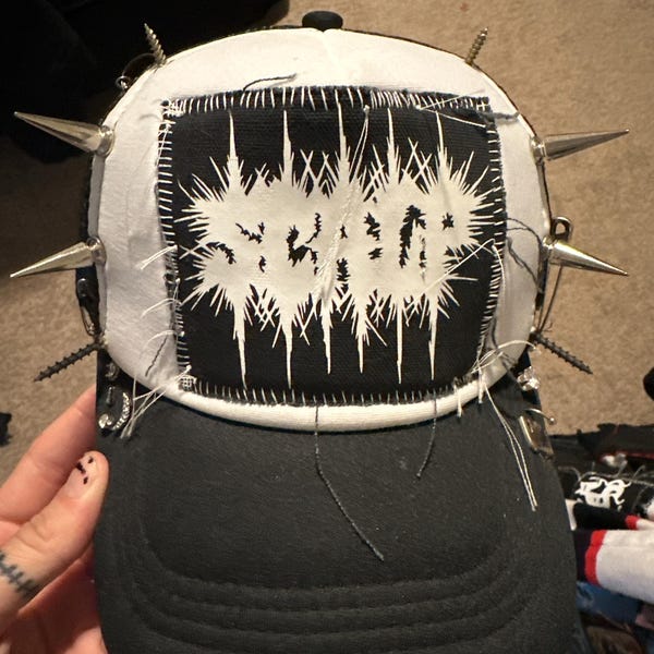 Scalp Punk Patch - Etsy