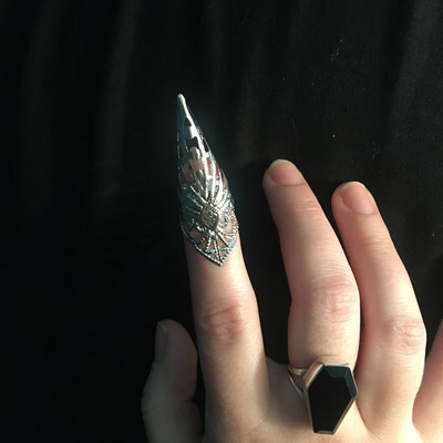 Shield Claw Ring,pinky Claw Ring,pinky Ring,armor Ring,nail Guard,full ...