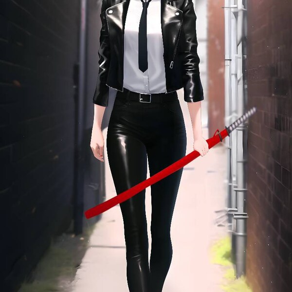 Pngtuber: Edgy Jirai Fashion Girl 7 Facial Expressions Premade Model ...