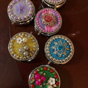 DIY Pill Box Single Blank Compartment Pill Box Container Weekly Blank ...