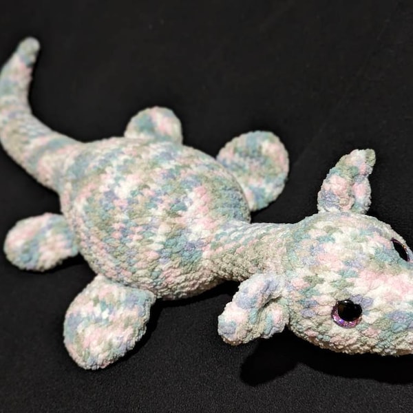 Luna the Loch Ness Monster / PDF Pattern / Crochet, Amigurumi, Beginner ...