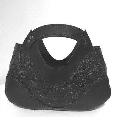 Small Handbag Leather Pattern PDF Evening Purse Digital Template - Etsy
