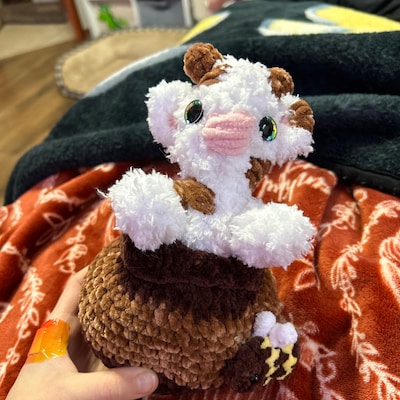Cute Moo in a Mug Plushie PDF Pattern - Etsy