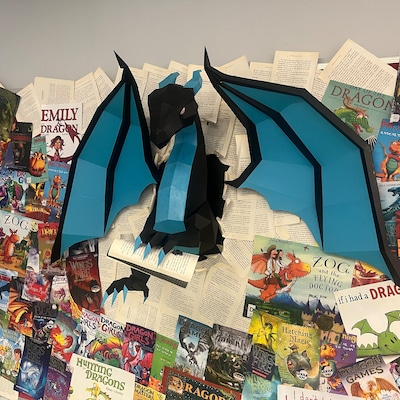 DIY Papercraft Dragon: Turn This Printable PDF Pattern Into an ...