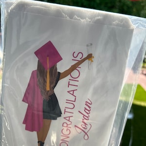 Class of 2024 Girl Graduation Party Silverware Utensil Flatware Bags ...