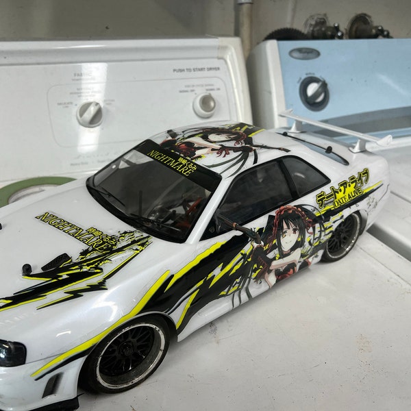 1/10 Scale RC Drift Livery Kit Goku 1 - Etsy