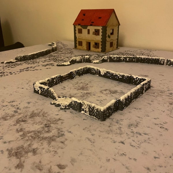 Ulvheim Ruined Village Terrain Set - 15mm - UNPAINTED Tabletop Terrain ...