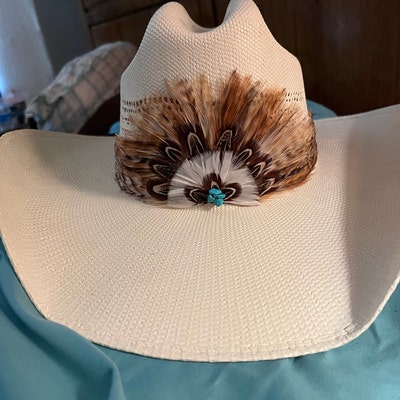 AU-FHB-03 Western Feather Hat Band for Cowboy Hats - Etsy