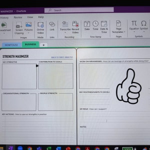 Ultimate Onenote Planner for Business, Corporate Planner for Team ...