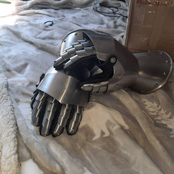 Arms SCA LARP Combat Armor Full Arms Plates With Couters caps Medieval ...