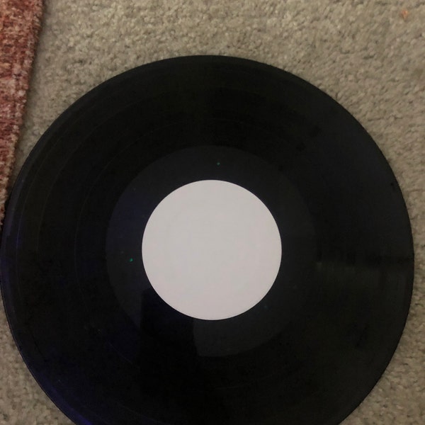 Vinyl Records With White Matte Labels - Crafting, Decor, or Wedding ...