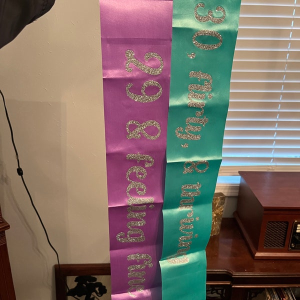 Your Text Sash Personalized Sash Customized Sash Bridal Sash Bridal ...