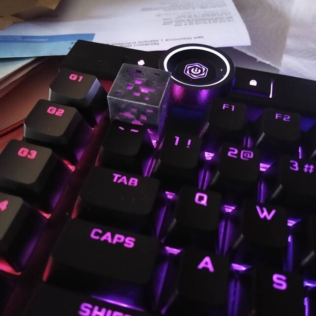 Custom Handcrafted Keycaps by AllCapsKeys on Etsy