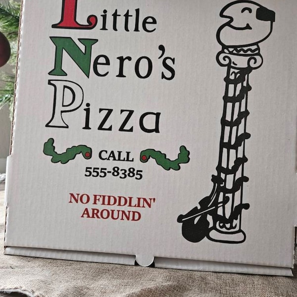 Pizza Planet Full Size Pizza Box Costume Prop From Toy Story, 14" Large ...