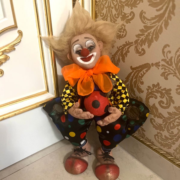 Mermaid Doll, Nixie Art Doll, Water Nymph Figure, Fabric Doll, Fantasy ...