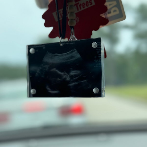 Car Photo Frame Holder, Personalized Picture Frame for Your Car's Sun ...