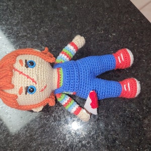 Crochet Doll Amigurumi Pattern Chucky PDF Pattern English - Etsy