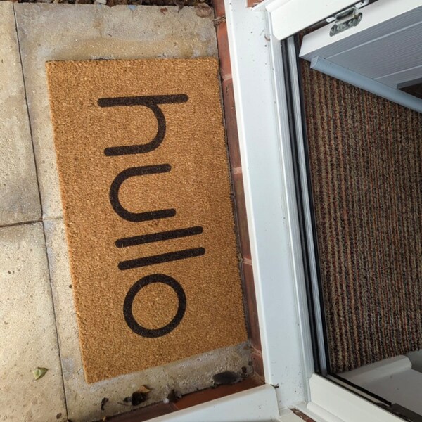 Custom Doormat - Custom Door Mat Design - Business Logo - Personalized ...