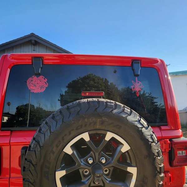 Wicked Witch Colorful Silhouette Window Sticker 7 Inches - Etsy