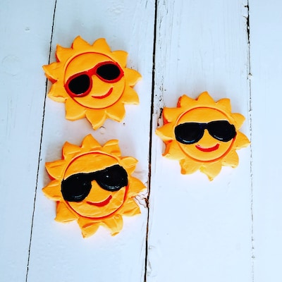 Sunshine Cookie Cutter Sun Biscuit Cutter Sunny Design Cookies Summer ...