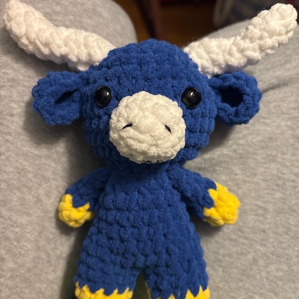 Baby Cows TRIO Pattern- Baby Longhorn, Baby Cow, Baby Highland, Crochet ...