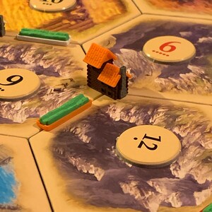 Custom 3d Printed Settlers of Catan Pieces unofficial - Etsy