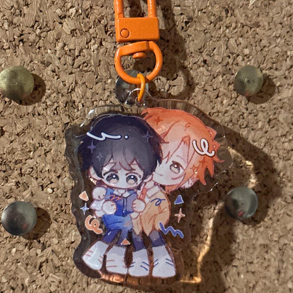 BL MANGA | Sasamiya, Hirakagi, Given, Seaside Stranger | Ribbon Charms ...