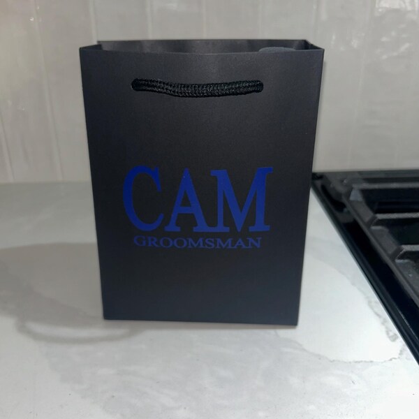 Personalized Groomsmen Gift Bag, Best Man Gift Bag, Groomsmen Gifts ...