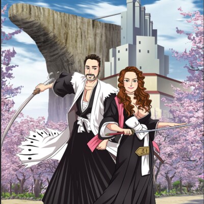 Custom Chibi Portrait Custon Anime Chibi Style Illustration - Etsy