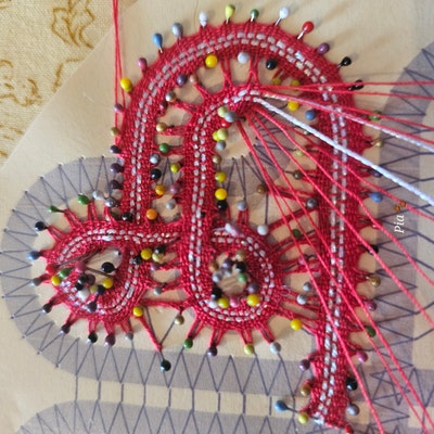 Bobbin Lace Pattern SPECTACULAR SNOWFLAKE - Etsy