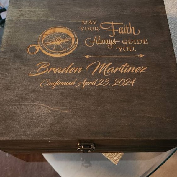 Confirmation Gift Box, Gifts for Confirmation Ceremony, Rcia Gift ...