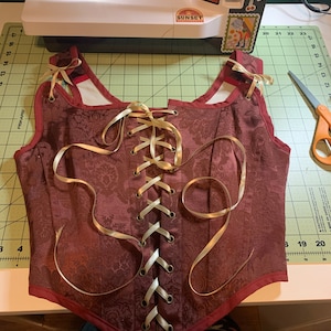 Corset Top Sewing Pattern Corset Pattern Cottagecore Corset Pattern ...