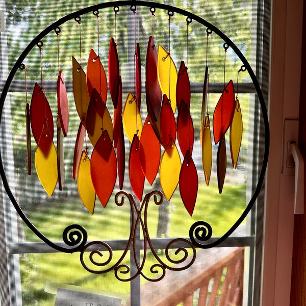 12" Wind Chimes "tree of Life" - Etsy