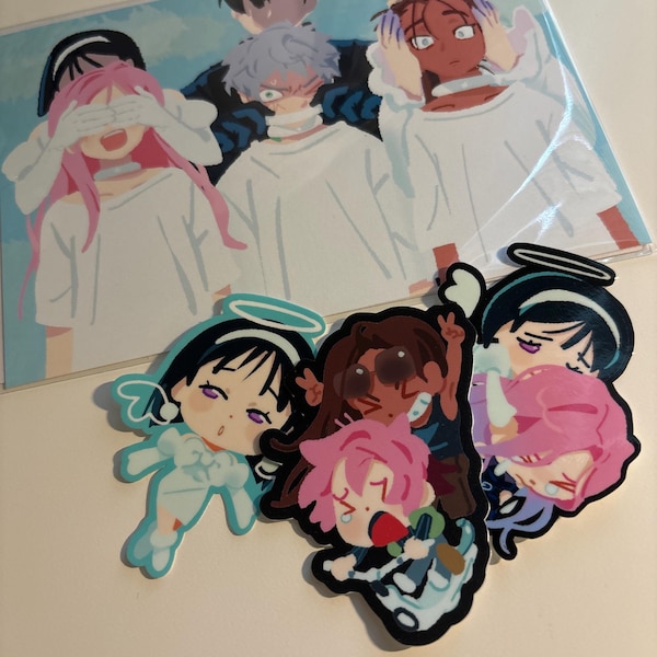 Alien Stage Print + Sticker Pack - Etsy