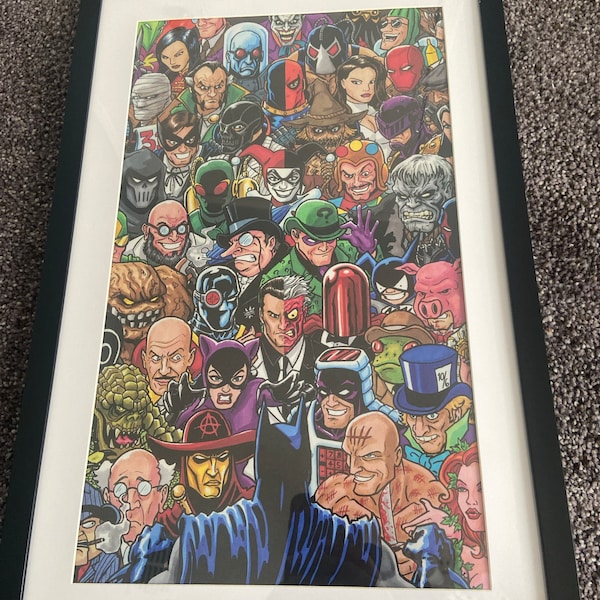 TMNT Rogues Gallery 11x17 Fine Art Print - Etsy