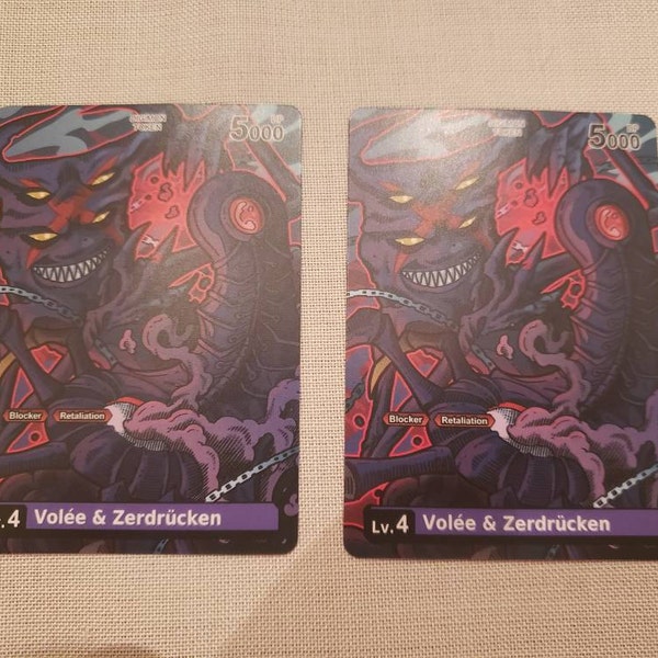 Monster / Sorcerer Role Token Custom MTG Magic Gathering Fantasy Board ...